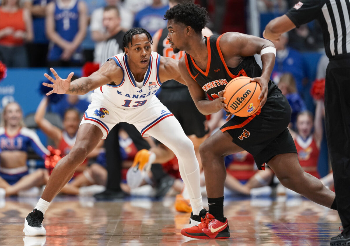 Photo Gallery: Kansas pulls together to beat Princeton, 76-57 - KU Sports